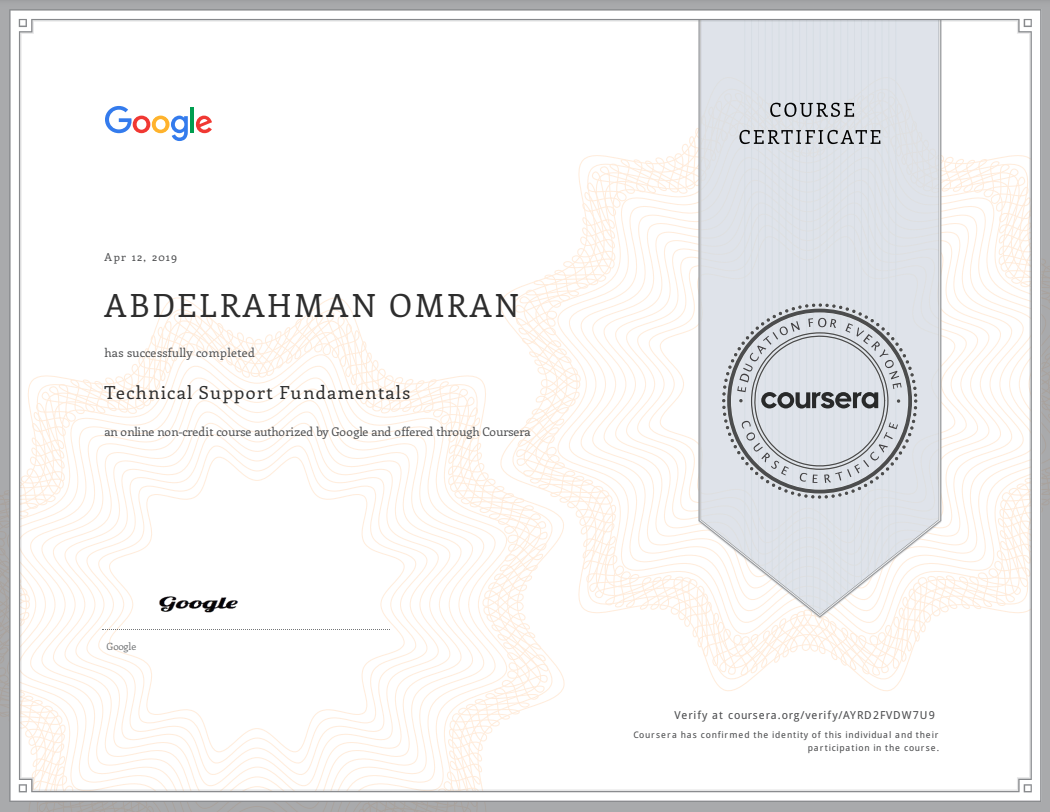 Technical Support Fundamentals Abdelrahman Omran Technical Support Fundamentals Abdelrahman Omran